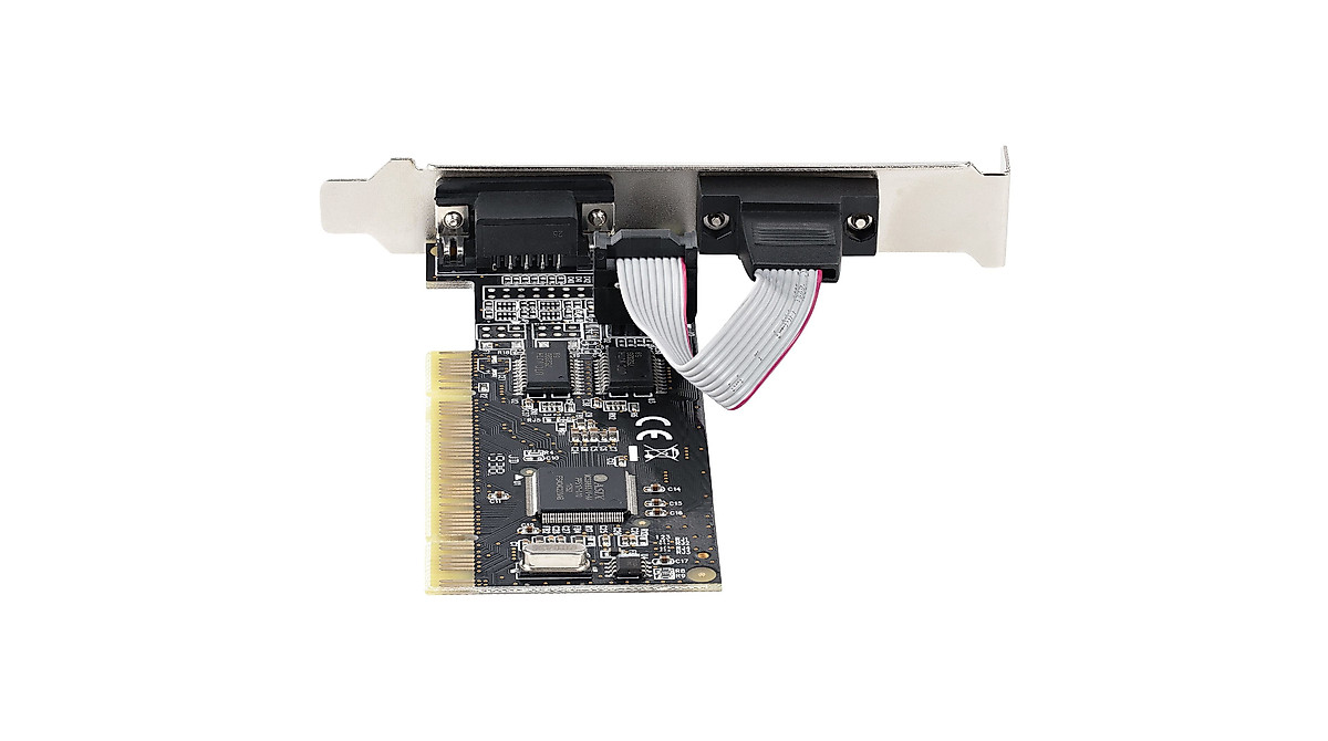 StarTech 2-Port PCI RS232 Adapter Card for Dual Serial Support