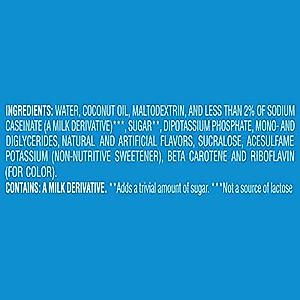 Nestle Coffee mate Coffee Creamer, Sugar Free French Vanilla, Liquid Creamer Singles, Non Dairy, No Refrigeration, Box of 50 Singles