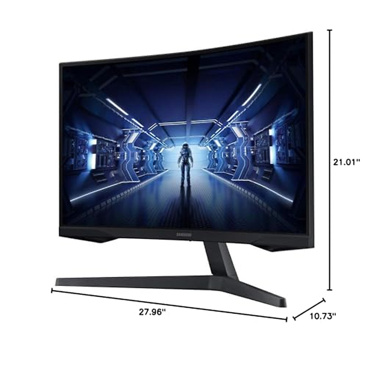 Samsung 32-inch Gaming G5 Computer Monitor LC32G57TQWNXDC (Renewed)