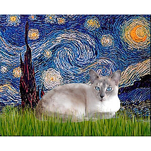 CafePress Starry / Lilac Pt Siamese Cat Mug Ceramic Coffee Mug, Tea Cup 11 oz