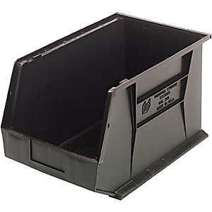 Quantum Storage Systems QUS260BK Storage Bins, Black