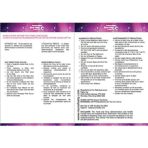 Nurse Hatty - 150 Ketone Test Strips w Built-in Color Chart – Free Keto Guide eBook & Free App - Made-in-The-USA - Urine Test for Ketogenic, Ketosis, Low Carb, Atkins & Paleo Diets - Extra Long Strips