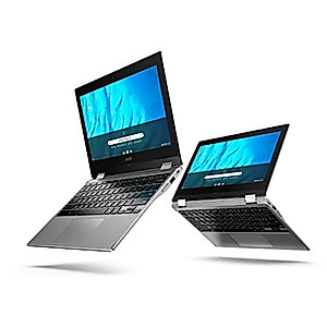 2022 Newest Acer Spin X360 2-in-1 Convertible Chromebook Laptop Student Business, 11.6" HD Touchscreen IPS, MediaTek MT8183C 8-Core Processor, 4GB RAM, 32GB eMMC,Wi-Fi 5, Webcam,Chrome OS+HubxcelCable
