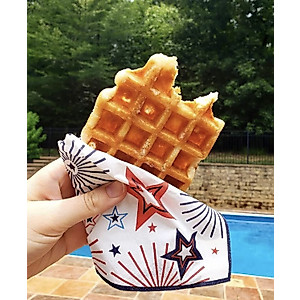 Authentic Imported Pearl Sugar Belgian Waffles (Traditional, [15x] 100g Waffles)