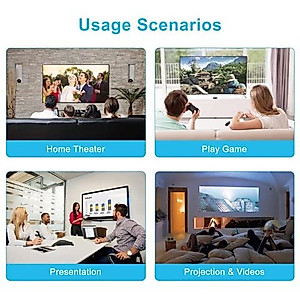 BD&M RCA to HDMI Converter, Composite to HDMI Adapter, Male AV to HDMI Converter Support 1080P PAL/NTSC Compatible with PS one, PS2, PS3, STB, Xbox, VHS, VCR, Blue-Ray DVD Players