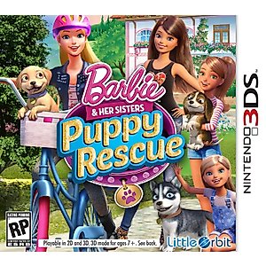 Barbie and Her Sisters: Puppy Rescue 3DS - Nintendo 3DS