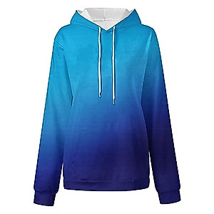 Lightning Deals of Today Makeup Prime Deals Fall Sweatshirts for Women Loose Fit Casual Drawstring Pullover Long Sleeve Teen Girls Y2k Hoodie with Pocket Holiday Tops for Women