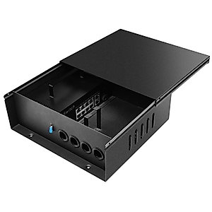 Octide Outdoor Waterproof PoE Switch, with 8 Ports PoE & 2G Uplink & 1SFP, Support IEEE802.3af/at, Metal Housing, Play&Play, AI Watchdog, Fanless Unmanage.