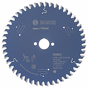 Bosch 2608644015 EXWOH 6.3" x 20mm 48T Circular saw blade Top Precision
