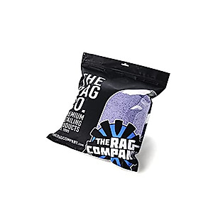 The Rag Company - Eagle Edgeless 350 (5-Pack) Professional Korean 70/30 Blend Super Plush Microfiber Detailing Towels, 350GSM, 16in x 16in, Lavender