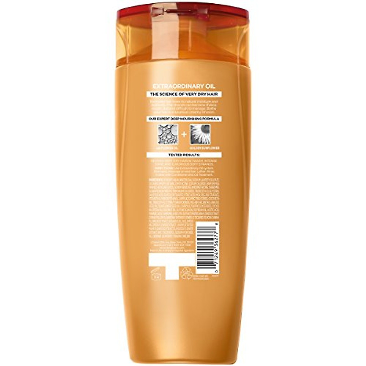 L'Oréal Paris Elvive Extraordinary Oils Crème Shampoo,12.6 Fl Oz