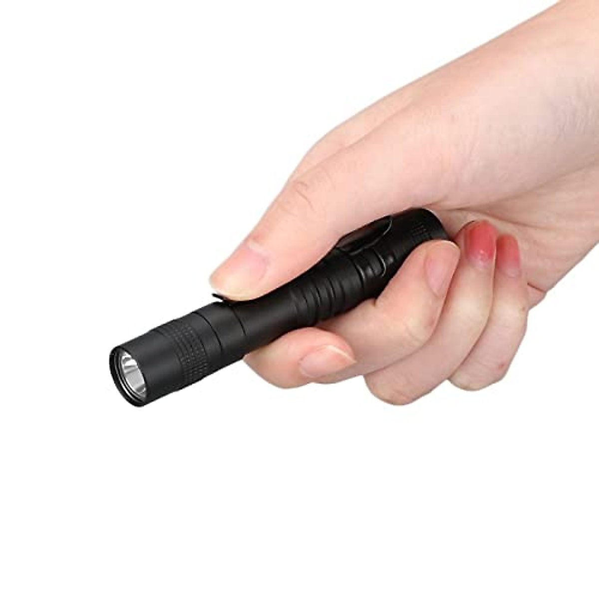 ESASAM Handheld Flashlights， Mini Flashlight Waterproof Lanterna Zoomable Torch Battery Powerful