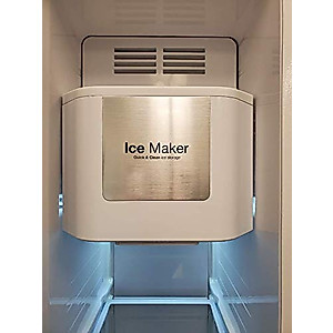 Winia WFRSY22D2W Side Mounted Refrigerator, 20 Cu.Ft, White