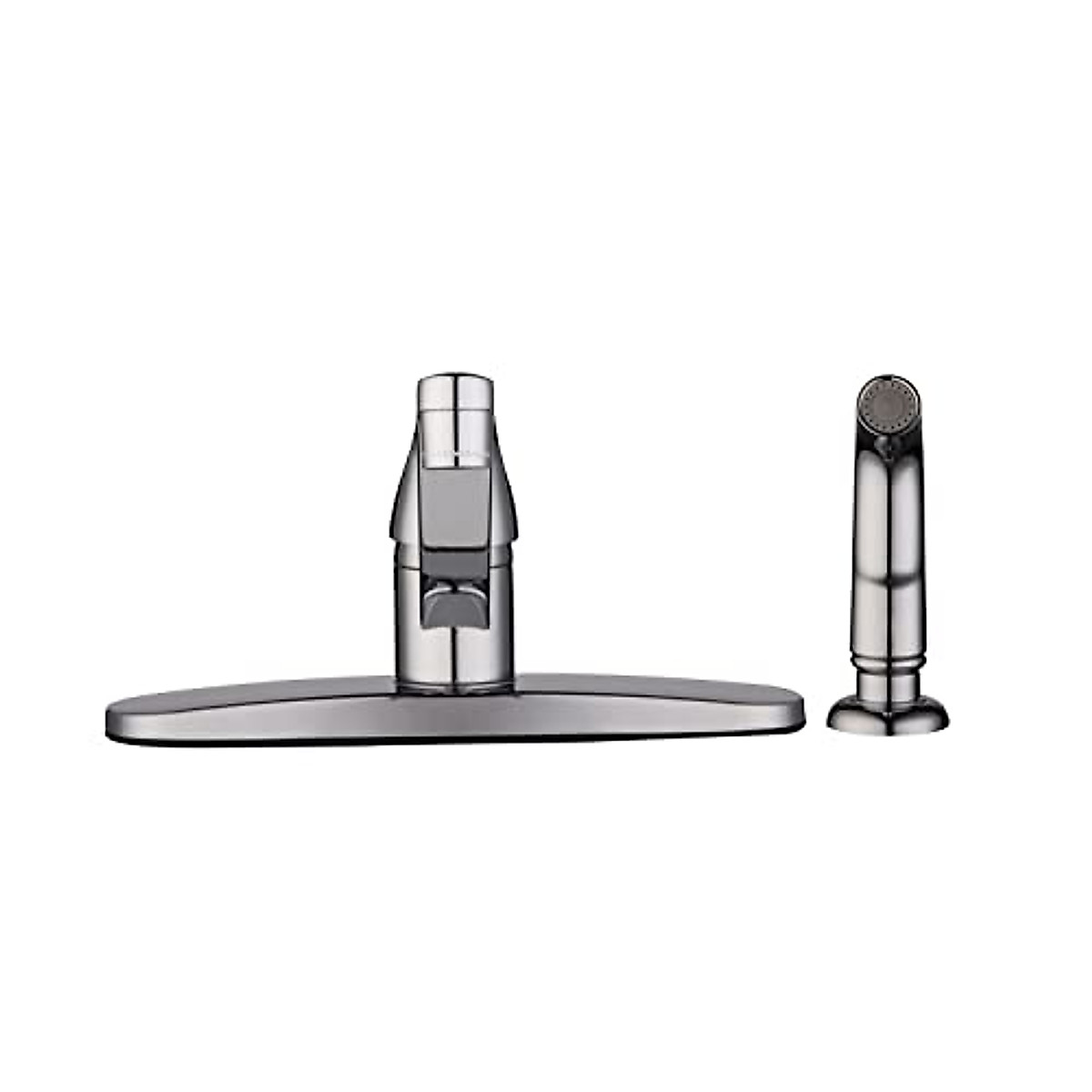 Design House 584037 Middleton Single Handle Kitchen Faucet with Side Sprayer, Polished Chrome