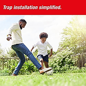 SWISSINNO Install Kit for Mole and Gopher Traps SuperCat. 25 cm Tunnel-locating Probe + Serrated-edge Cutter for 6 cm dia. hole. European Design, Easy to Use, Safe and Reusable. 2-piece Set x 1