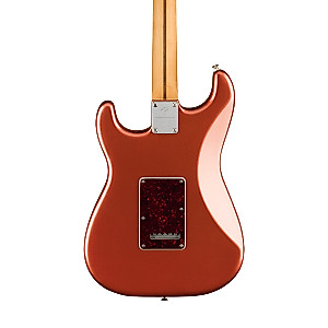 Fender Player Plus Stratocaster Electric Guitar, with 2-Year Warranty, Aged Candy Apple Red, Pau Ferro Fingerboard