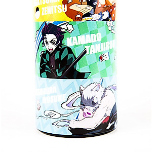 VORSAK waterbottle 28oz Stainless Steel Insulated Sport Bottle BPA Free, 3D Printing anime Tanjiro Nezuko