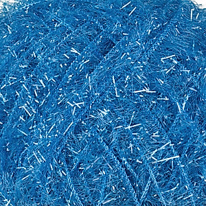 Misoknit Pastel Scrubby Yarn for dishcloths Crocheting 2 Skeins Polyester 100%, 2.8oz(80g) Each, 196 Yards per Skein (Dodger Blue)