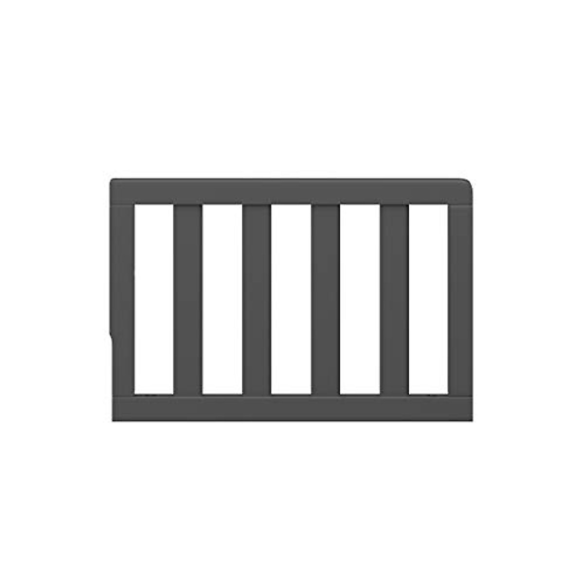 Graco Toddler Safety Guardrail with Slats (Gray) for Storkcraft Crib Conversion – GREENGUARD Gold Certified
