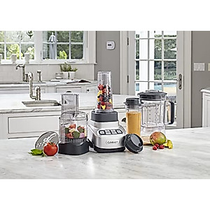 Cuisinart BFP-650 1 HP Blender/Food Processor, Silver, 3_cup