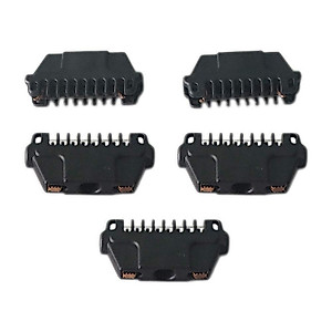 5 Pcs Wide Replacement Thermicon Refill Tips + 2 Large Buffer Refills for NONO Hair Removal Epilator 8800 Mini Pro 3 and Pro 5