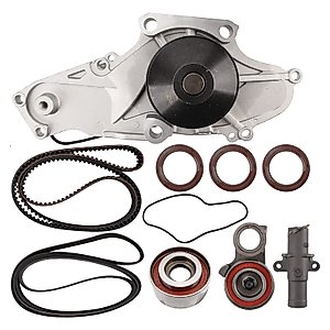 AUTOKAY Timing Belt Component Kit with Water Pump For Acura TL for Honda Accord TKH-002 TKH002 19200-RDV-J01 14520-RCA-A01 14510-RCA-A01