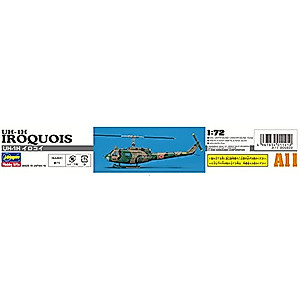 Hasegawa 00141 1/72 UH-1H Iroquois Huey Helicopter Plastic Model Kit A11