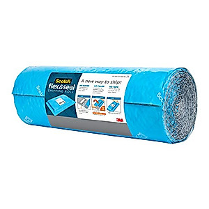 Scotch Flex and Seal Shipping Roll, 10 ft x 15 in, Just Ship It, No Boxes, No Tape, Easy Packaging Alternative to Poly Mailers, Shipping Bags, Bubble Mailers, Padded Envelopes, Boxes (FS-1510)