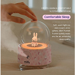 Miffy Crystal Ball Mist Humidifier - Romantic Gift Choice(Pink)