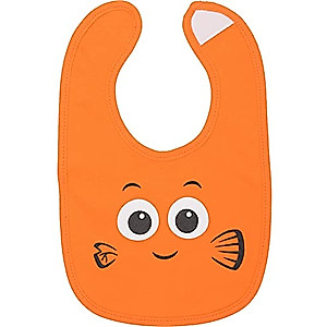 Disney Pixar Baby Boys 6 Pack Bibs Toy Story Incredibles Nemo Monsters Infant