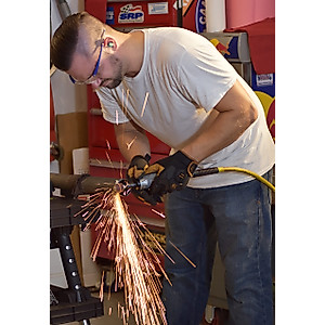 Campbell Hausfeld 1/4" Mini Straight Air Die Grinder (AT250100) , Blue