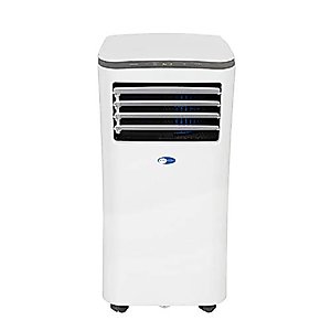 Whynter ARC-102CS Compact Size 10,000 BTU (7,000 BTU SACC) Portable Air Conditioner, Dehumidifier, and Fan with Activated Carbon and SilverShield Filters, for Rooms up to 300 sq ft in White