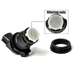 OTUAYAUTO 85330-60190 Windshield Washer Pump with Grommet Replacement For Toyota, Lexus, Subaru, Mazda, Nissan, Acura, Honda