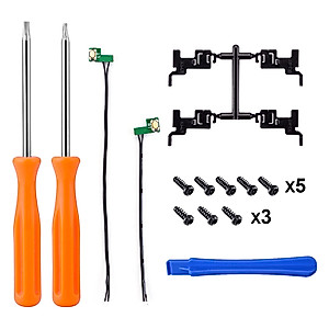 eXtremeRate Clicky Hair Trigger Kit for Xbox Series X & S Controller LT RT Shoulder Buttons, Custom Accessories Flashshot Trigger Stop Flex Cable for Xbox Series X/S, Xbox Core Wireless Controller