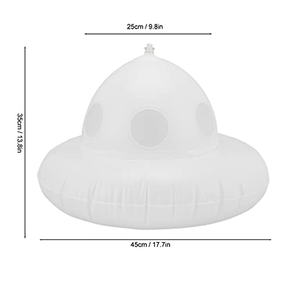 Hyuduo Floating Pool Ball Light Colorful Solar Energy Auto Charging No Battery Required IP68 Waterproof Weatherproof Remote Control Premium PVC Swimming Pool,Garden Decoration,etc