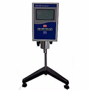 VTSYIQI Rotary Viscometer Liquid Viscosity Meter Rotary Viscometer Digital Fluidimeter Tester Meter with 1~2000000mPa.s Accuracy ±1% 4 Rotor for Inks, Paints, coatings, adhesives, greases, Cosmetics
