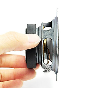 Gikfun 2" 4Ohm 3W Full Range Audio Speaker Stereo Woofer Loudspeaker with 3.5mm Audio Cable Extension Volume Control DIY Kit EK1755