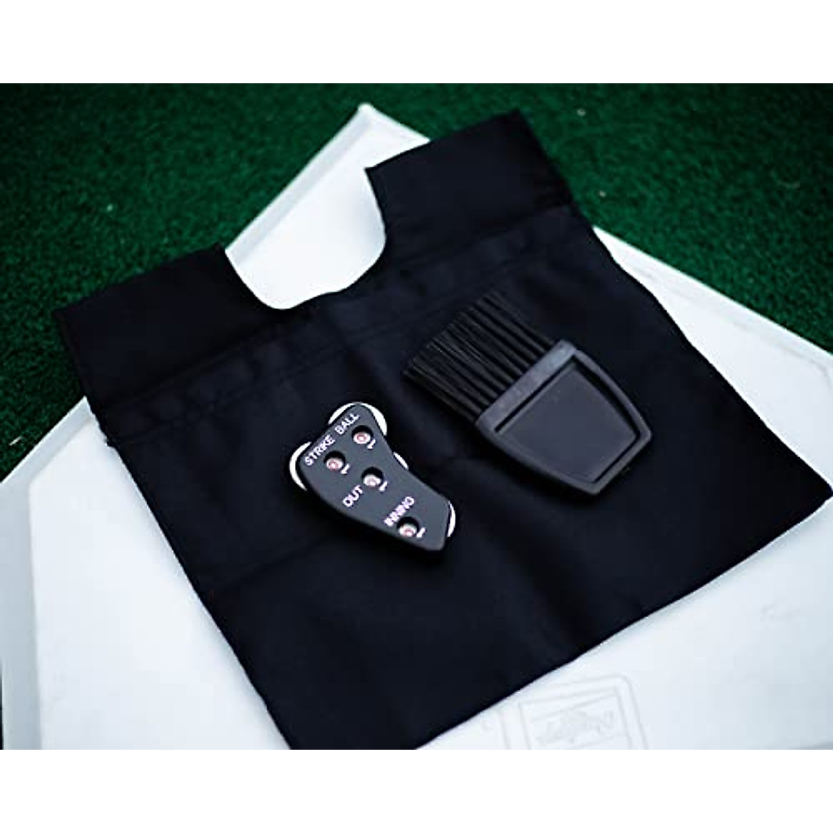 Rawlings | Umpire Accessories Set | Includes 4-Dial Indicator, Brush & Bag