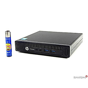 HP Elite 600 G1 Micro Desktop Computer Ultra Small Tiny PC (Intel Core i3-4160T, 4GB Ram, 320GB HDD, WiFi)- (Renewed)