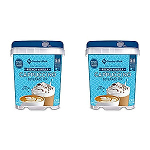 Member's Mark French Vanilla Cappuccino Beverage Mix 2Pack (48 oz Each) Pack of 2