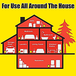 D-Con No View, No Touch Covered Mouse Trap, 6 Pack (2 Traps Each) (Packaging May Vary)