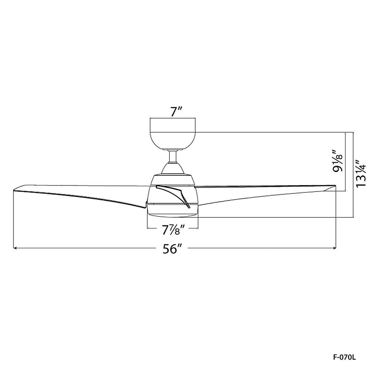 WAC Smart Fans Sonoma Indoor and Outdoor 3-Blade Ceiling Fan 56in Matte White with 3000K LED Light Kit and Remote Control works with Alexa and iOS or Android App