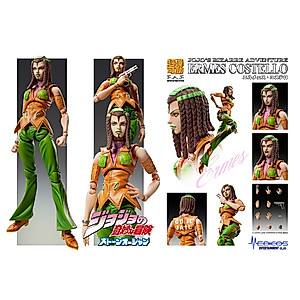Medicos JoJo's Bizarre Adventure: Part 6--Stone Ocean: Hermes Costello Super Action Statue