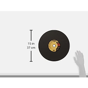 DEWALT DW8020 Metal Port Saw Cut-Off Wheel, 14-Inch X 1/8-Inch X 1-Inch