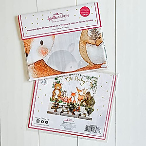 Kate Aspen Woodland Baby Shower Decorations, Photo Backdrop Banner/Photo Prop/Photo Booth, Nursery Decor