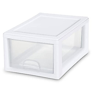 Sterilite 20518006 Sackable Storage Drawer, Pack of 6