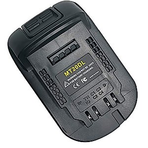MT20DL Battery Adapter, Convert for Makita 18V Li-ion Battery to for DeWalt 18V/20V Lithium-Ion Tool Battery Adapter, Use for DeWalt 18V/20V Max Li-ion Cordless Power Tools