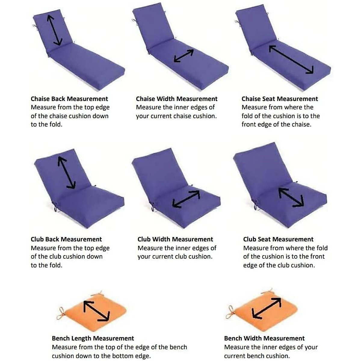 Naturesroom Sunbrella Patio Cushions -Wicker Seat Pad - 18" W x 18" L x 2.5" T, Outdoor Chair Cushion with Comfort, Style & Durability Designed for Outdoor Living - Made in The USA