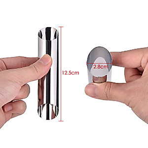 DS. DISTINCTIVE STYLE Cannoli Tubes Kit 12 Pieces Stainless Steel Canolli Shell Molds with Cake Ring Mold DIY Canoli Forms for Baking