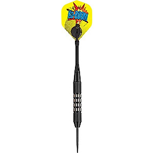 Viper Comix Steel Tip Darts: Ka-BOOM (Black), 22 Grams